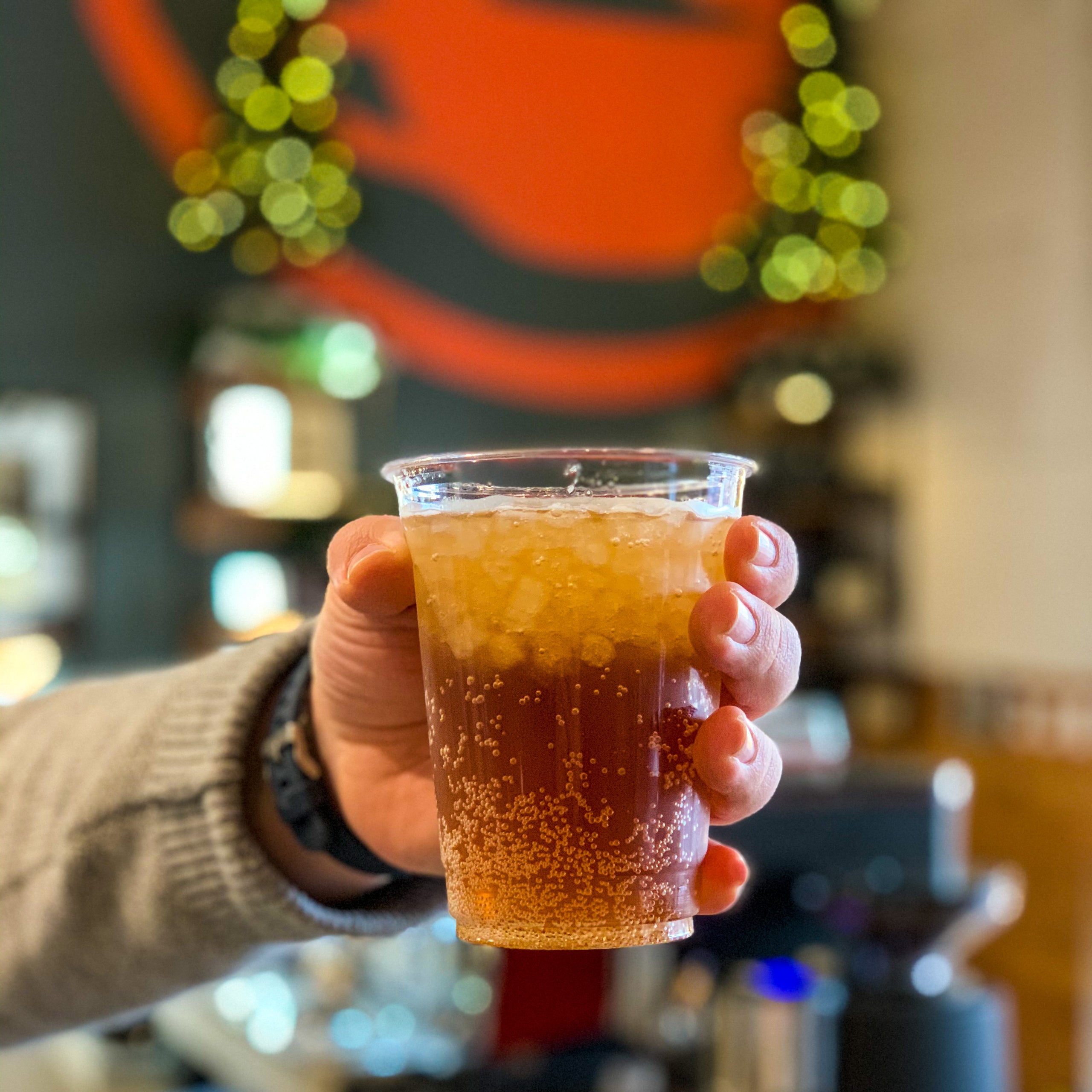 Raspberry Sparkling Cider | Common Grounds Fort Worth Raspberry Sparkling Cider | Common Grounds Fort Worth